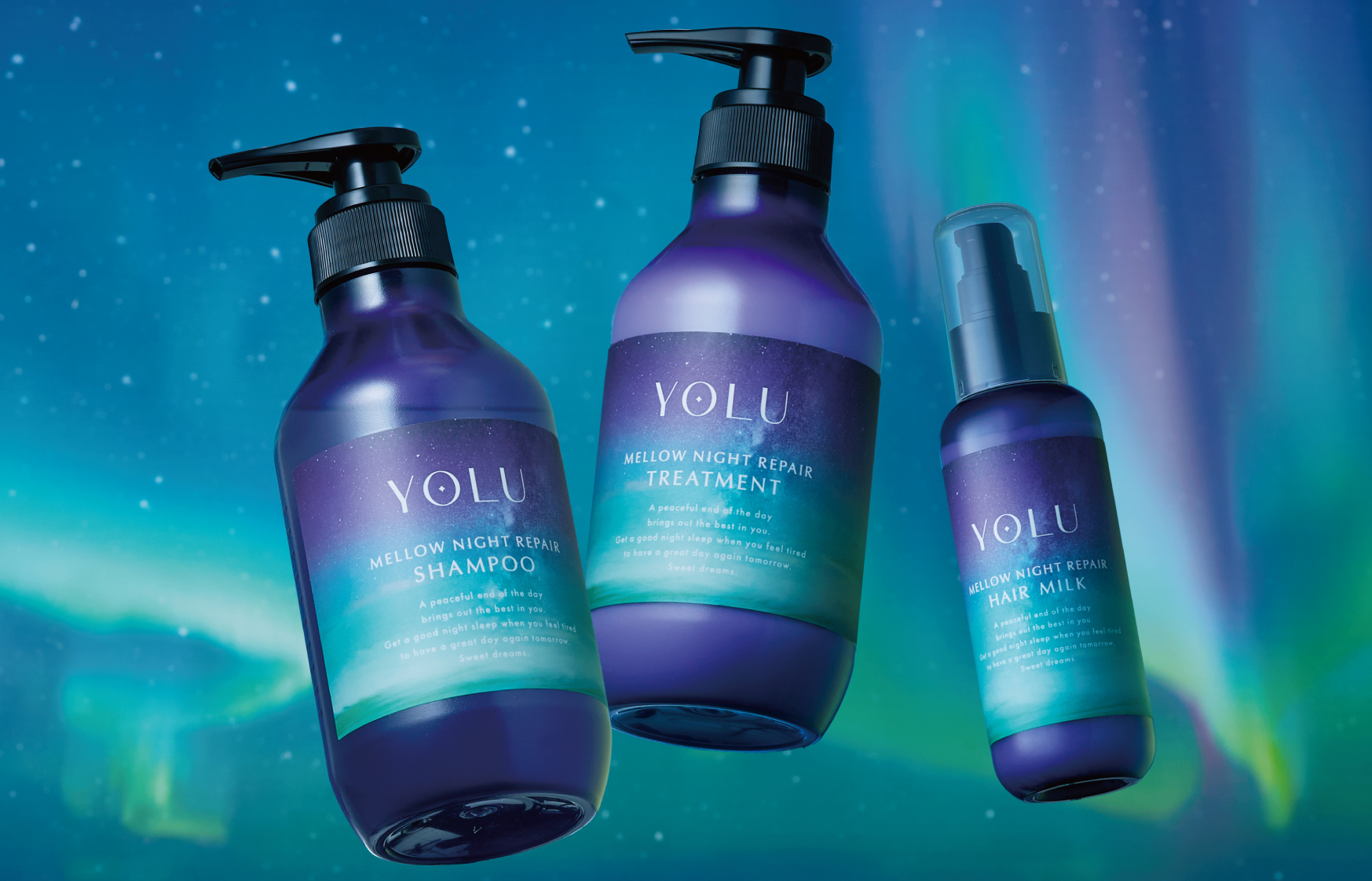 ベストコスメ76冠受賞*「YOLU」から毛先のまとまりとサラサラ感を両立「メロウナイトリペアシリーズ」10月1日新発売 分子量の異なる【3種のシルク**】×【カシミヤケラチン***】配合で睡眠 ...